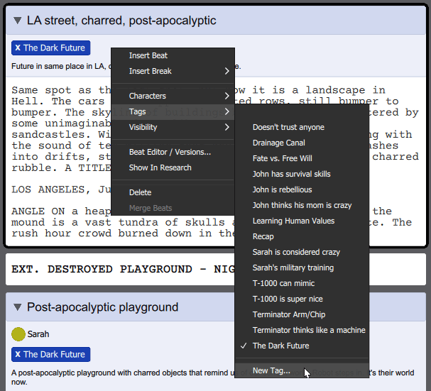 Causality Story Sequencer