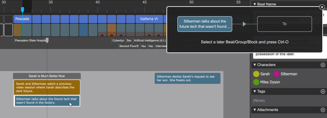 Causality Story Sequencer