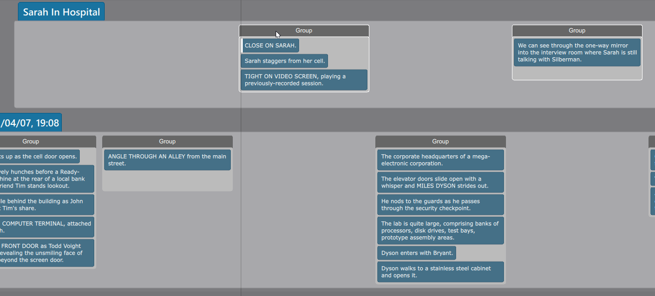 Causality Story Sequencer